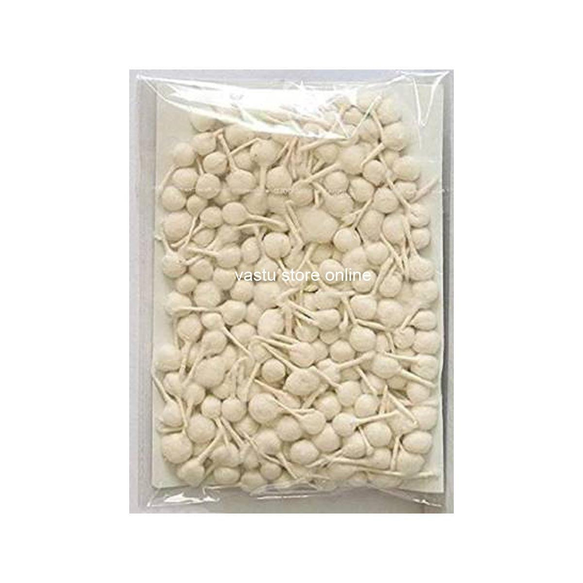 Round Cotton Wicks - Big | Buy Puja Cotton Wicks, Round Cotton Oil Lamp ...