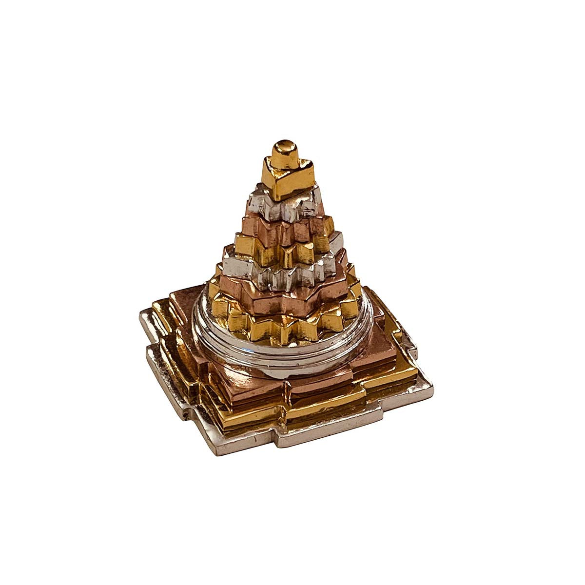 Panchdhatu Shree Yantra | Brass and Other Mix Metal Shree Yantra Shri ...